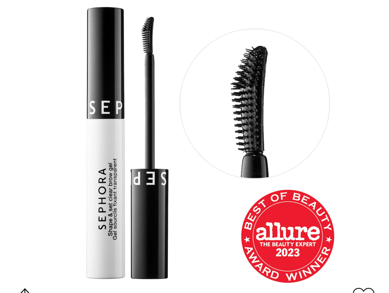 Sephora -Shape & Set Clear Eyebrow Gel – All Original Brands